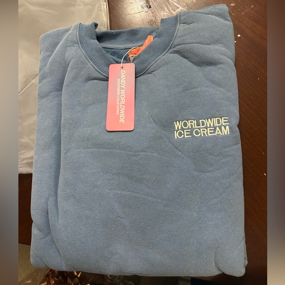 Dandy Worldwide | Tops | Blue Sweatshirt | Poshmark